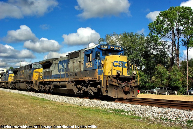 CSX 7573-Best CSX Engine-RailWatch 2008